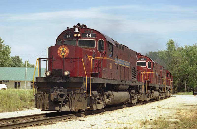 Arkansas & Missouri Railroad Alco C420'S